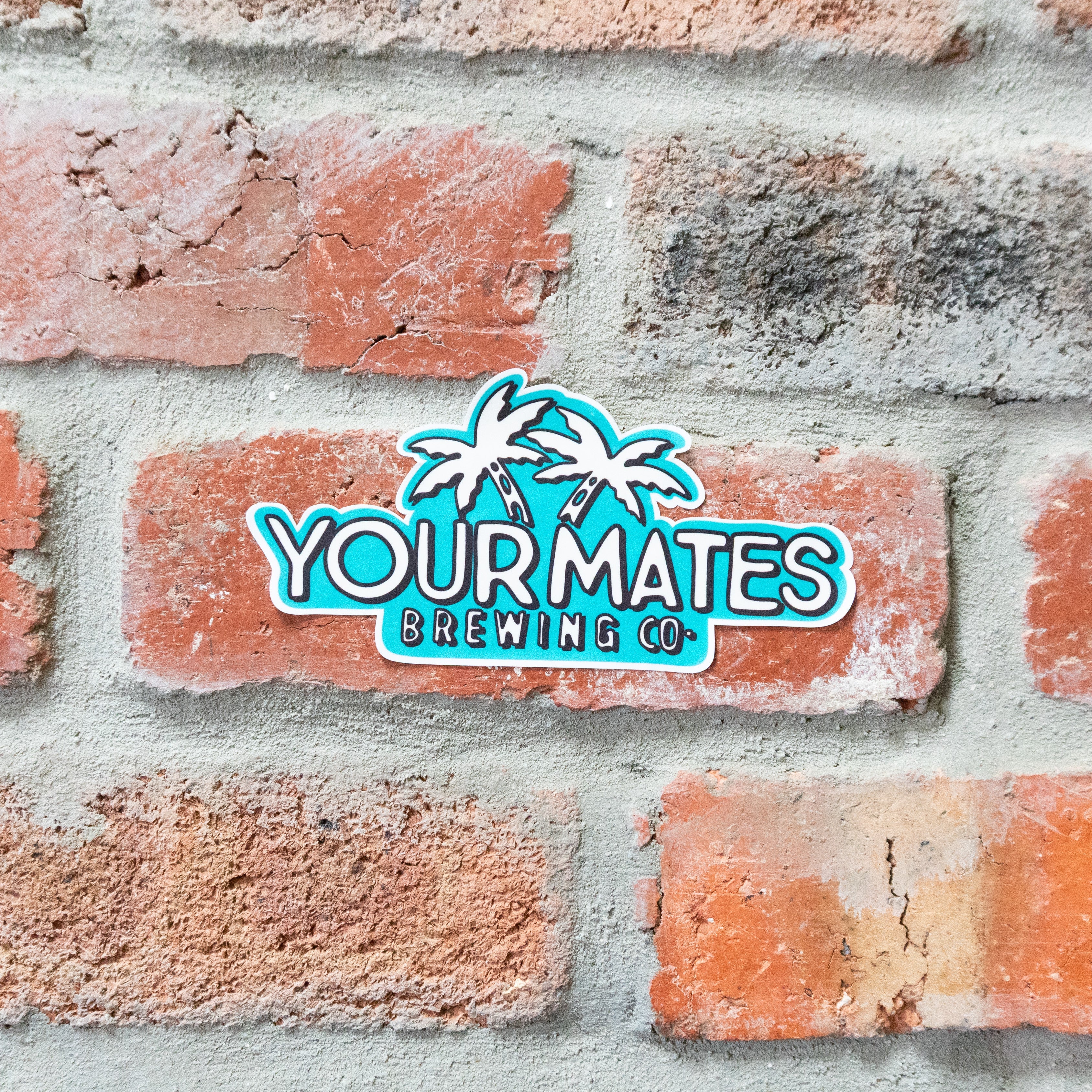 Your Mates Modern Sticker – Your Mates Brewing